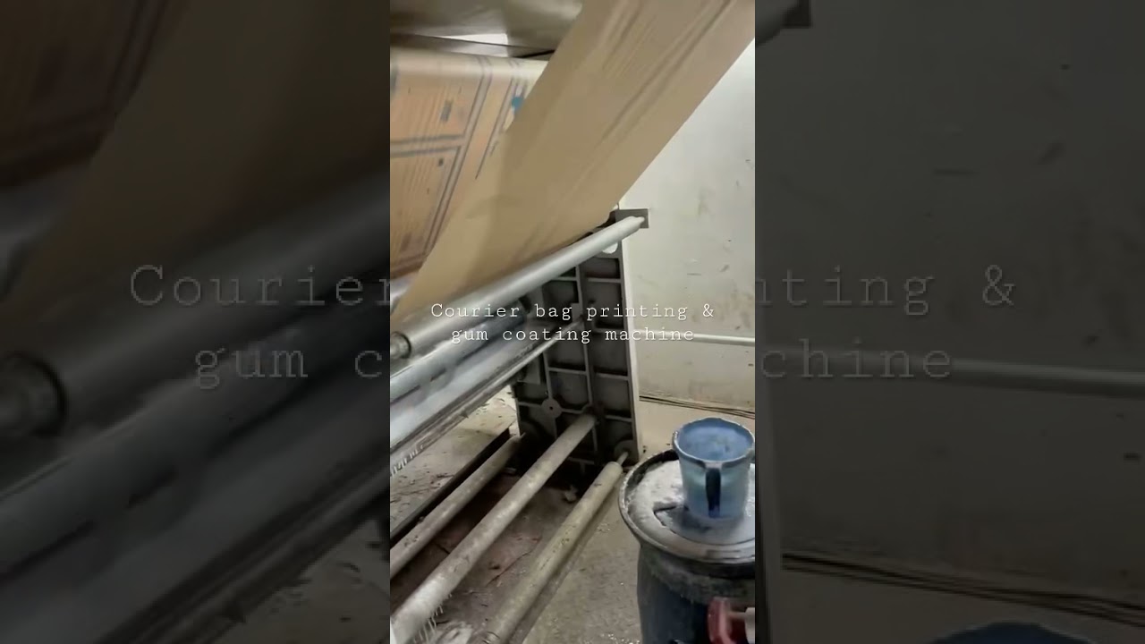 "Efficient Printing and Coating Machine for Courier Bags" - orbital ...
