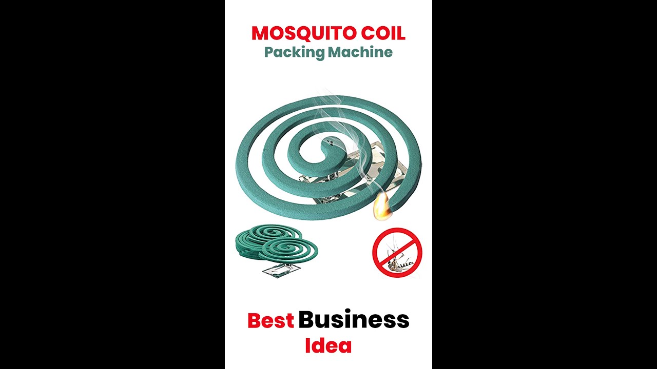 "Efficient Mosquito Coil Wrapping and Packing Machines Available in ...