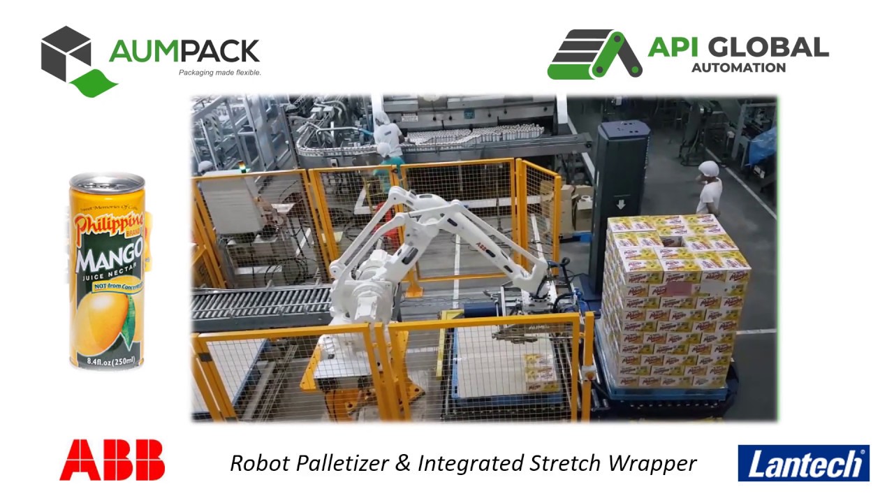 "Efficient Palletizing and Stretch Wrapping Solutions for the Beverage ...