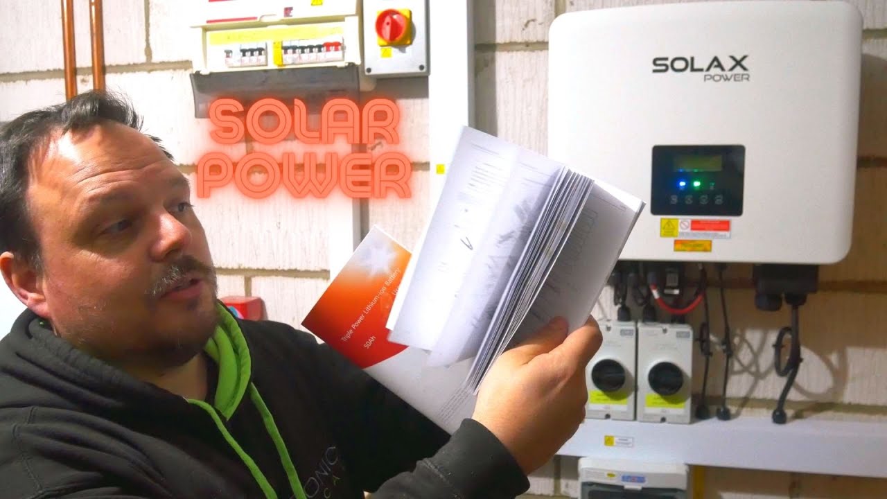 "Efficiently Power Your Home with a Solar Hybrid Inverter and Battery ...