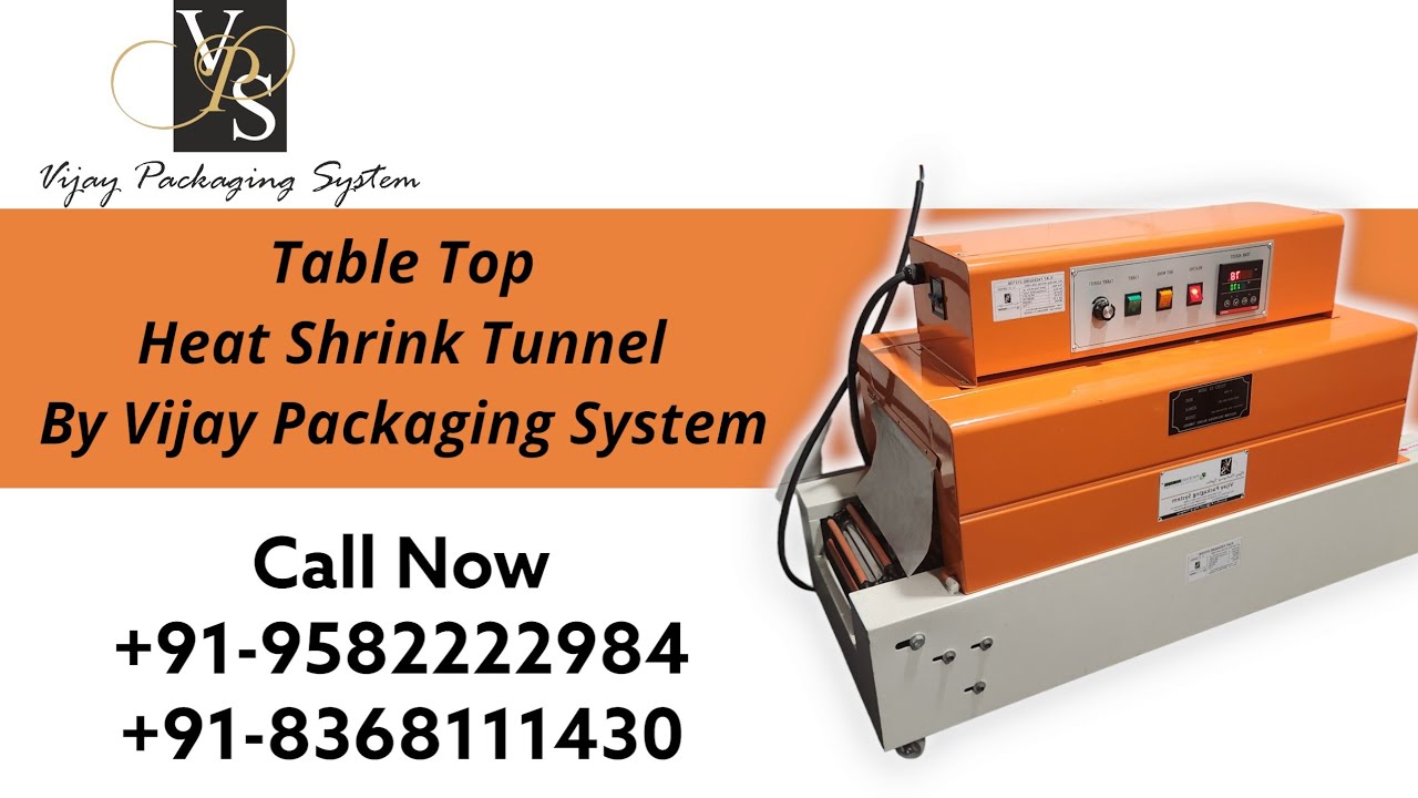 Compact Shrink Tunnel: Effortless Packaging Solution for Small Items ...