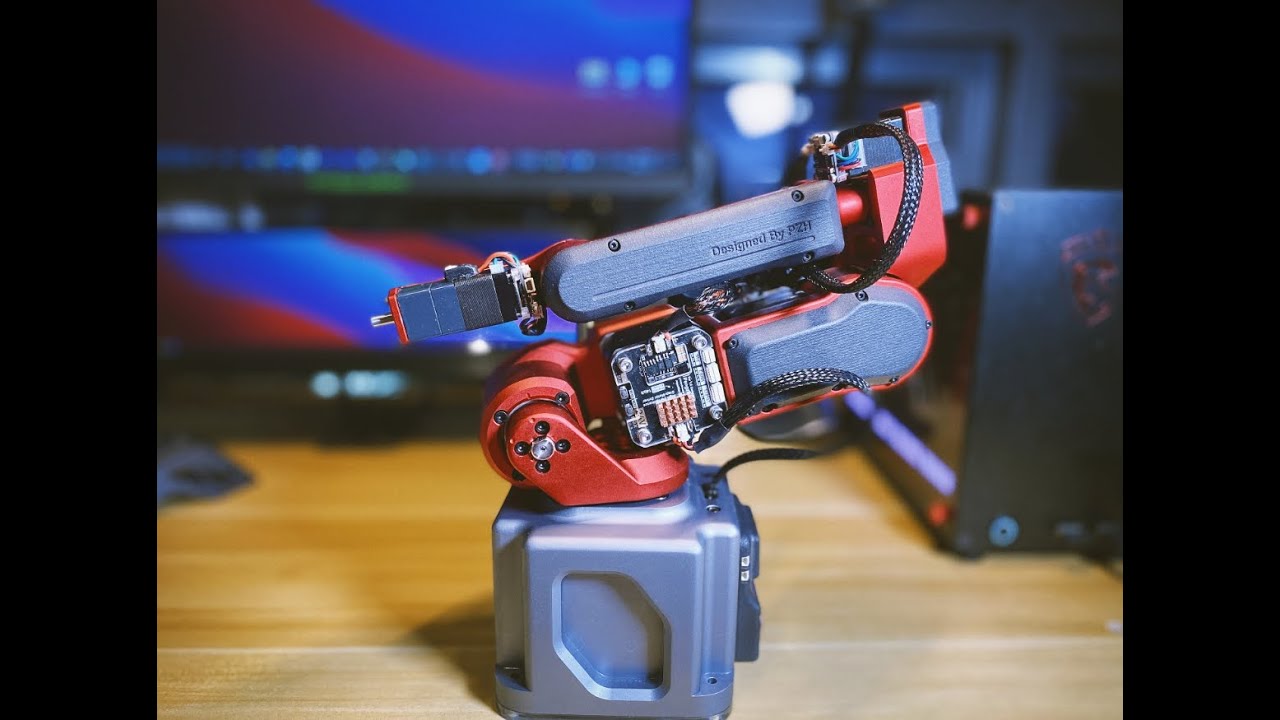 Creating a Custom Robotic Arm from Scratch: A Unique Industrial ...