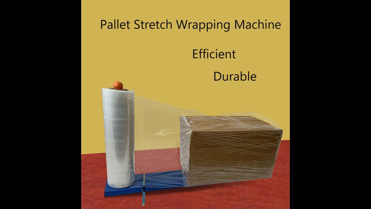 "Efficient Manual Pallet Stretch Wrapping Tool for Streamlined Packaging" - orbital stretch wrapper