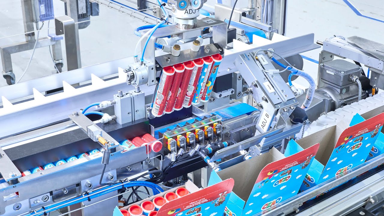 "Efficient Packaging Line Automates Tube-to-Carton Loading Process ...