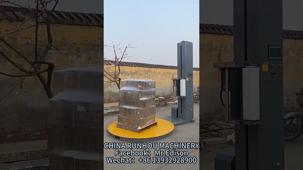 "Efficient Pallet Wrapping Solution for Enhanced Packaging Performance" - orbital stretch wrapper