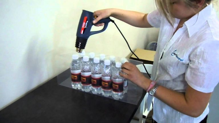 "Efficient Plastic Shrink Machine Revolutionizes Bottle Wrapping ...