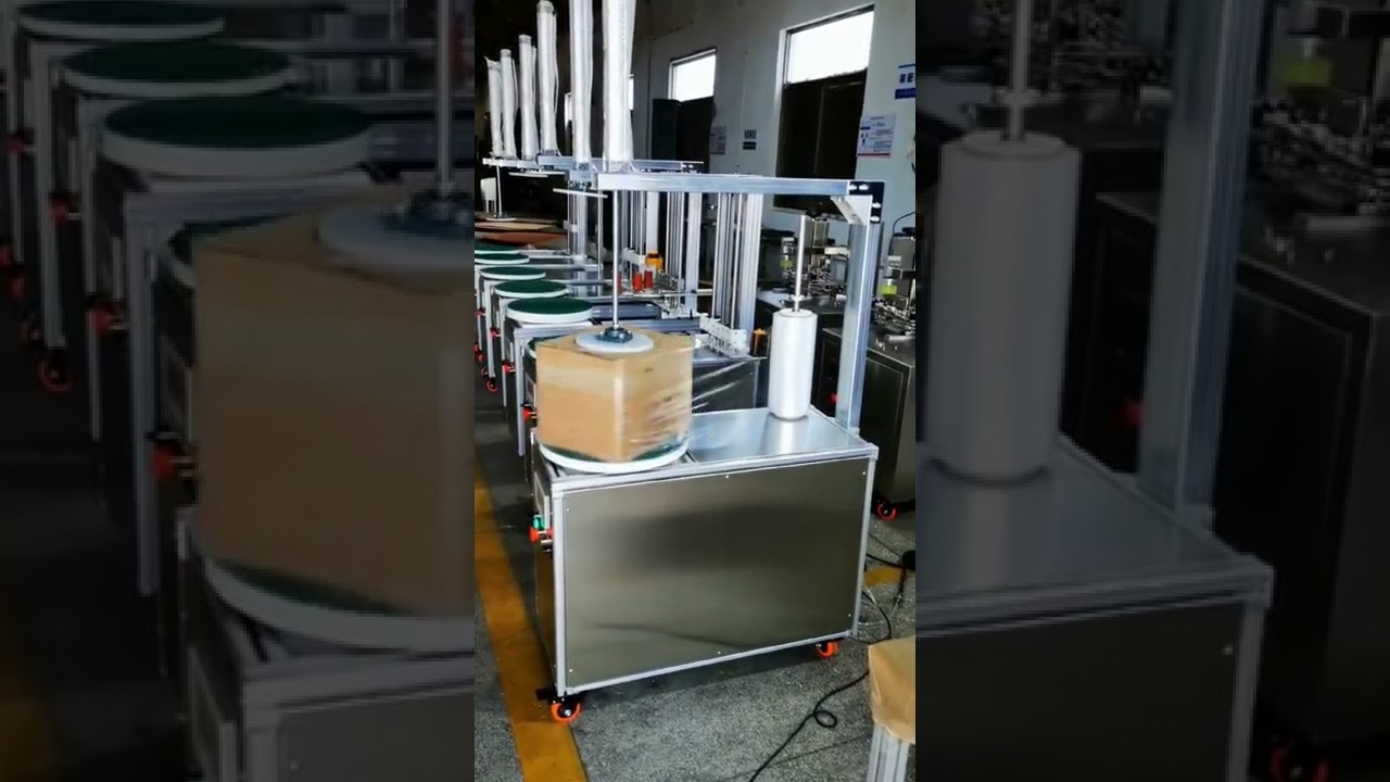 "Efficient Stretch Wrapping Machine: Boost Packaging Productivity with ...