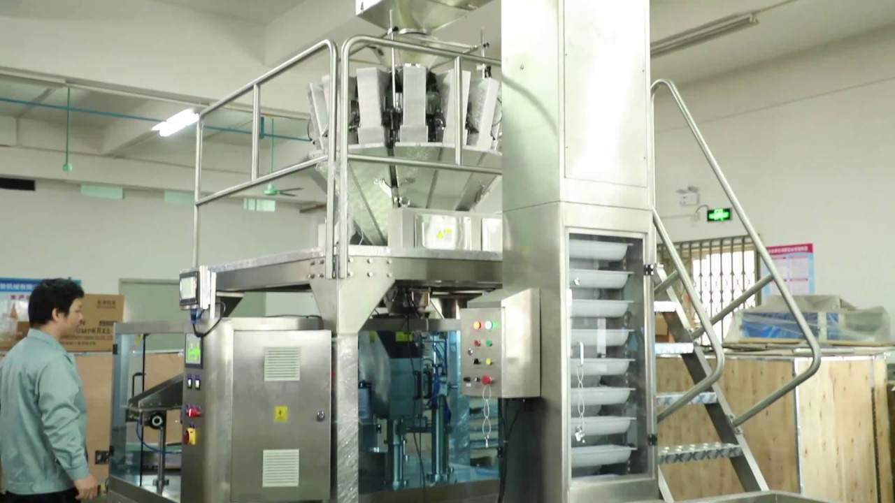 "Efficient Weighing and Packing System for Food Premade Pouches ...