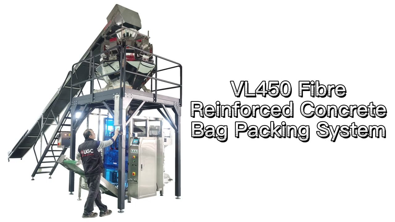 "Efficient and Innovative Fiber Reinforced Concrete Bag Packing System ...