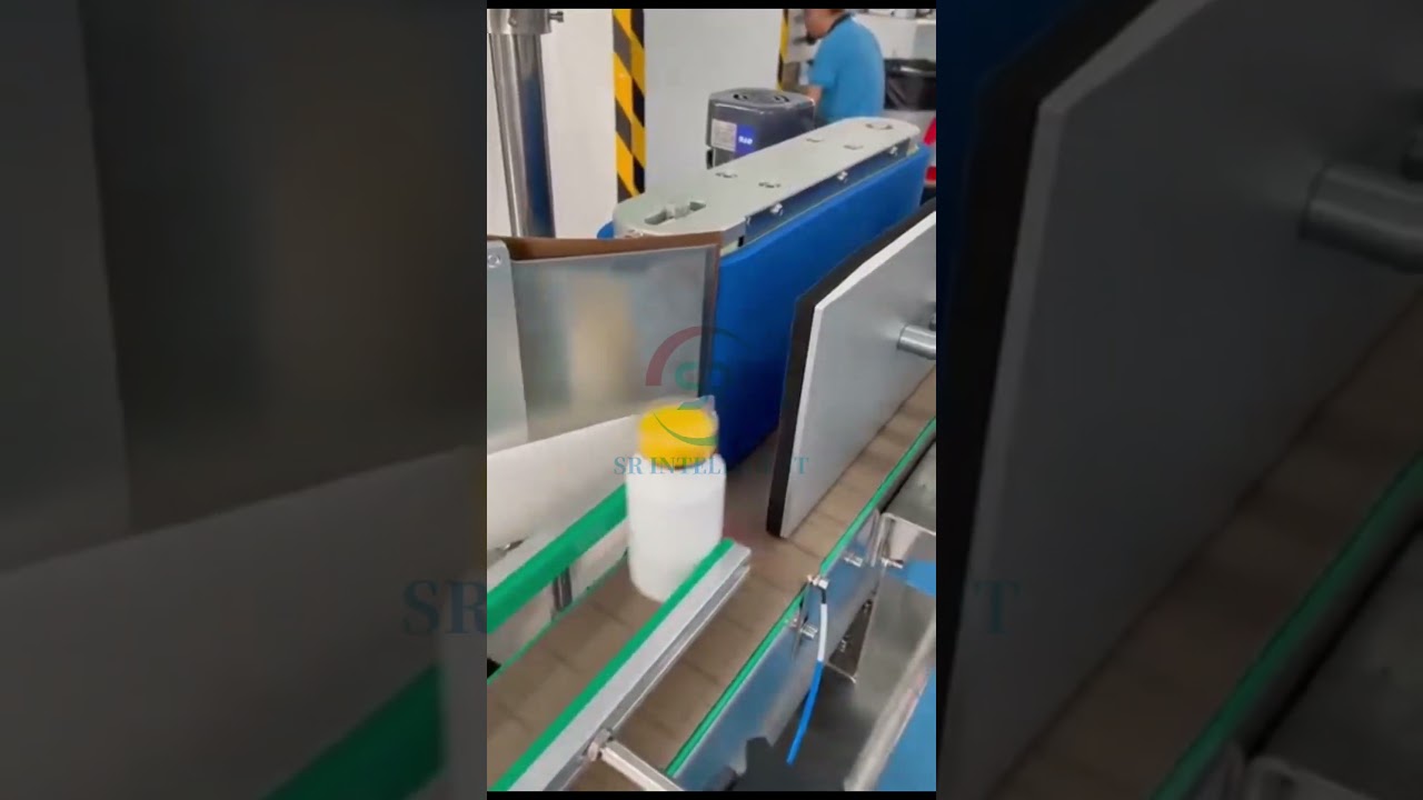 Innovative Automatic Bottle Label Applicator for Efficient Packaging ...