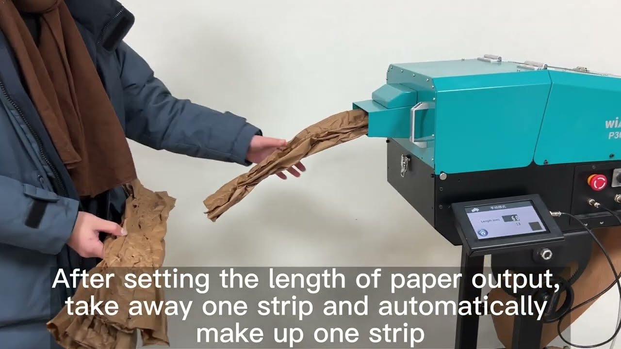 "Innovative Industrial Paper Cushion Machine: Next-Level Packaging ...