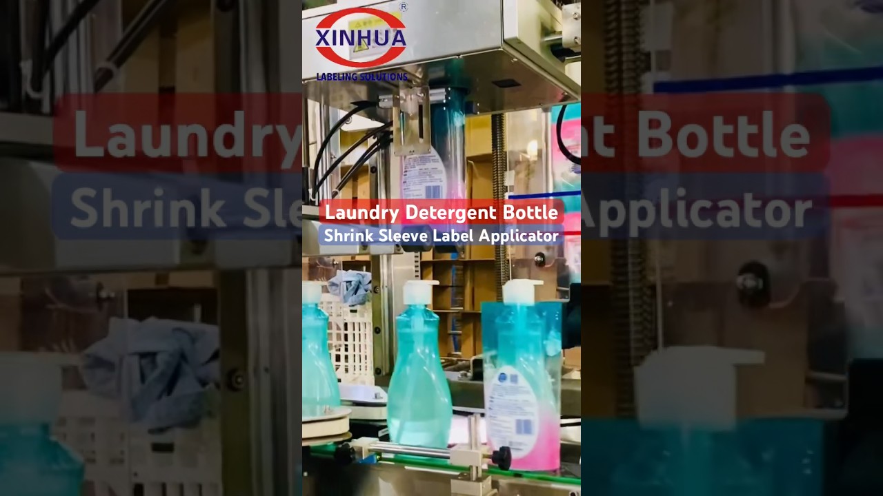 "Innovative Label Applicator Revolutionizes Laundry Liquid Detergent ...