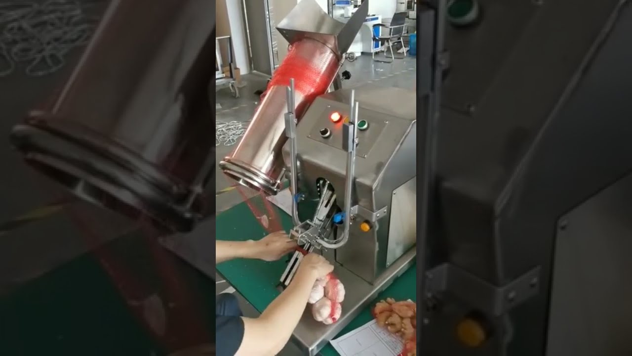 "Innovative Mesh Bag Clipping Machine - Advanced Food Packaging ...