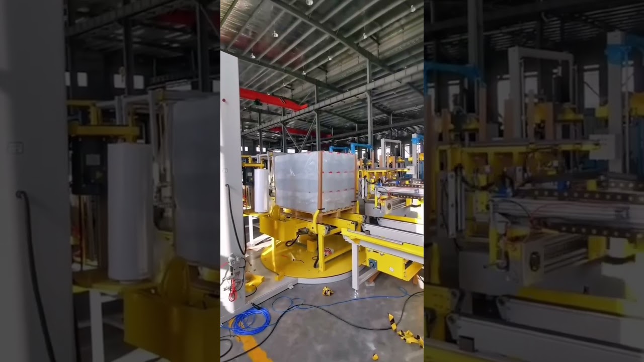 Innovative Pallet Packaging Solution: Top Sheet Dispenser, Corner ...