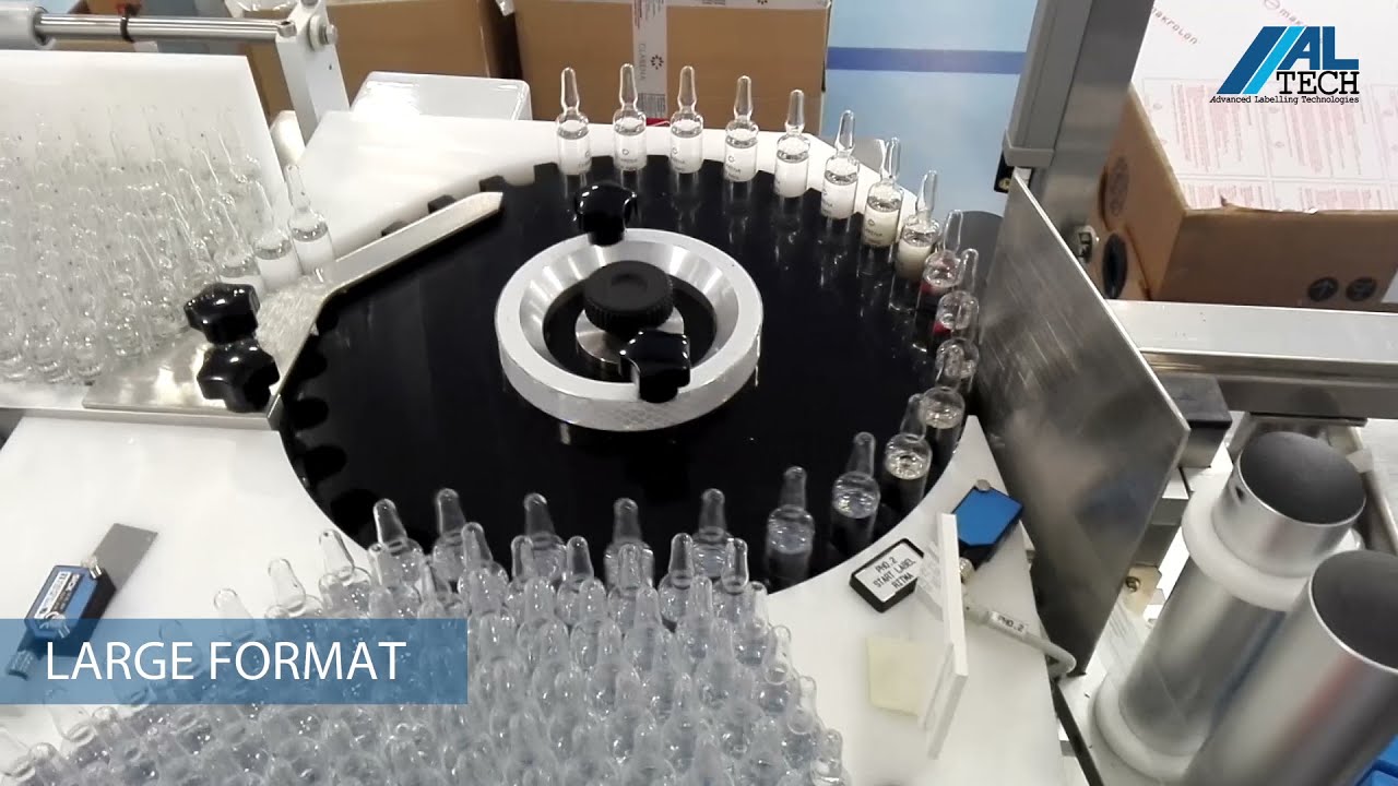"Innovative Precision Labeling Solution for Vials: ALTECH's Advanced ...