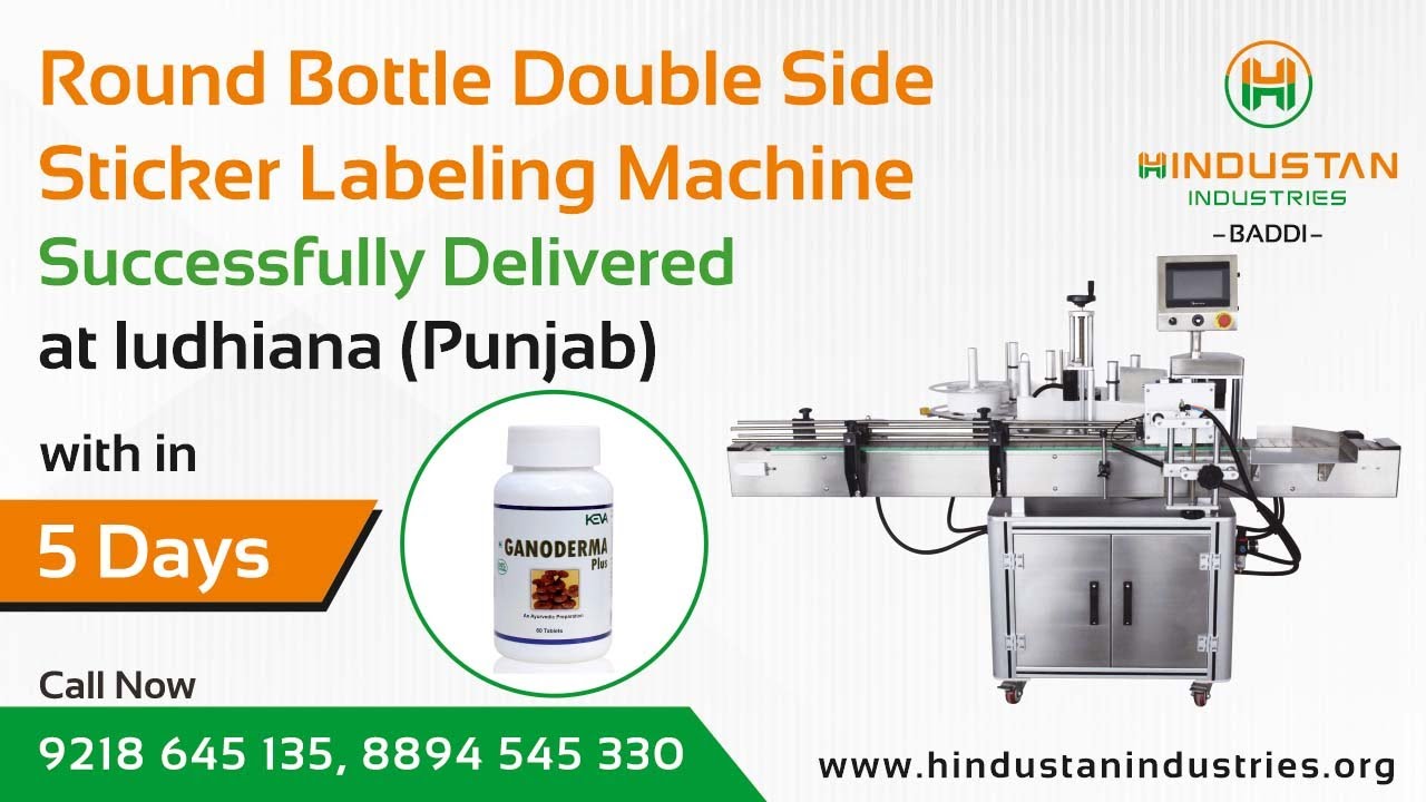 "Innovative Round Bottle Sticker Labeling Solution for Enhanced ...