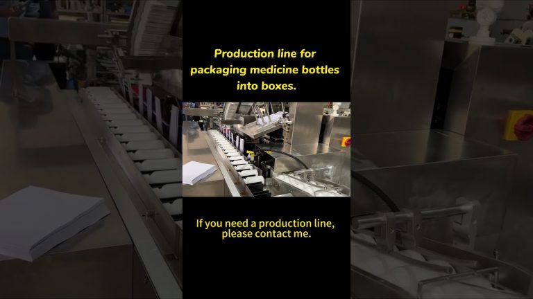 Innovative Solution: High-Speed Packaging for Efficient Pharmaceutical ...