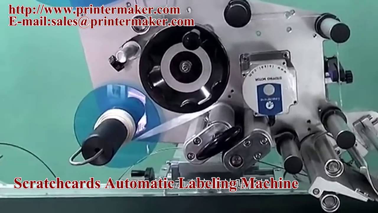 Innovative Solution: Streamlined Scratchcards Auto Labeling Machine for ...