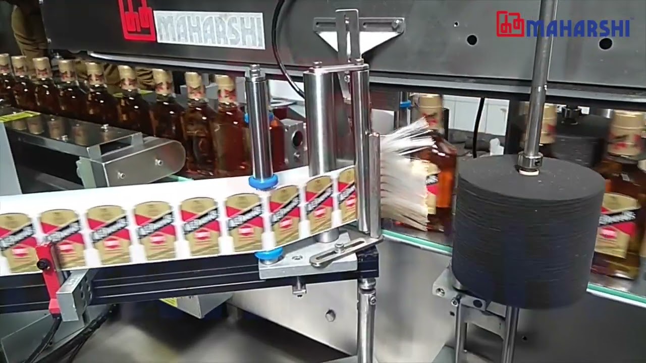 "Innovative Sticker Label Applicator Revolutionizes Distillery Double ...