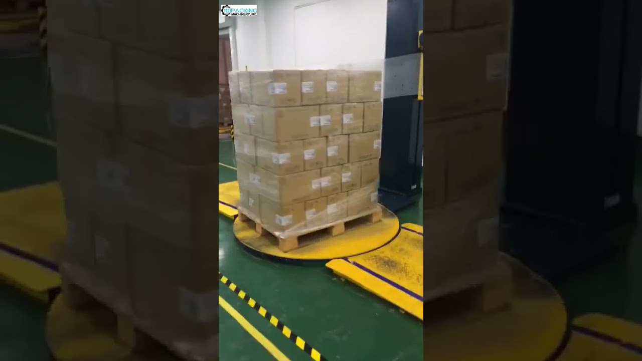 "Innovative Stretch Film Wrapping Machine for Efficient Pallet Packing" - orbital stretch wrapper
