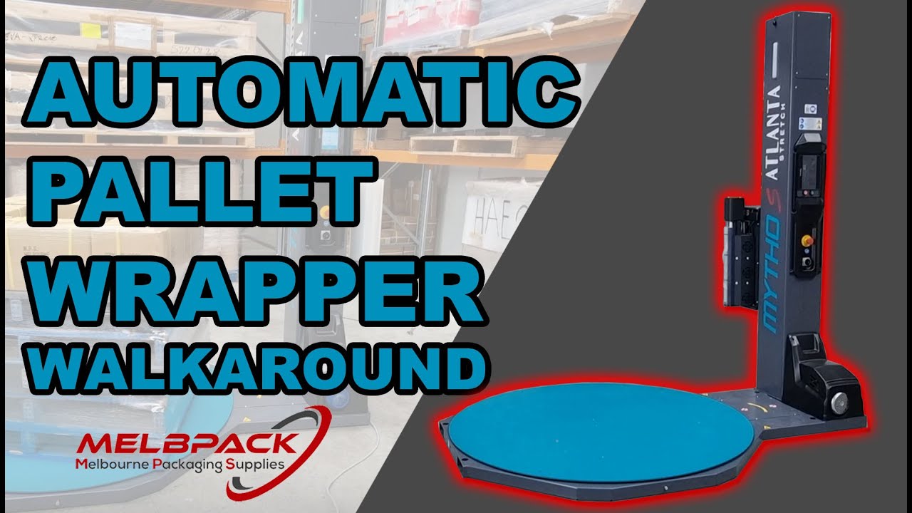 "Innovative Walkaround of an Advanced Pallet Wrapping Machine ...