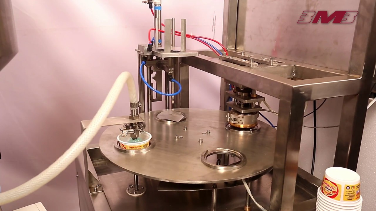 Innovative Yogurt and Dessert Cup Filler & Sealer: Simplified and ...