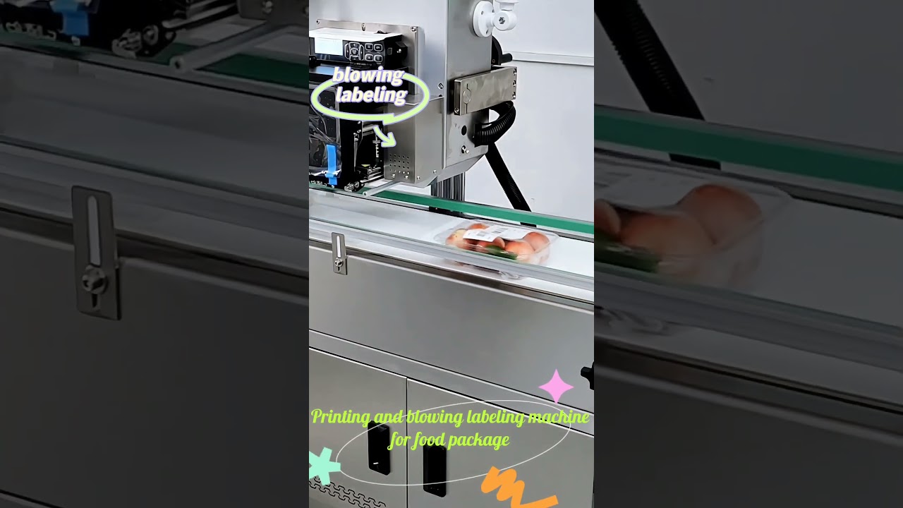 "Precision Food Package Labeling Machine: Superior Sticker Printing ...