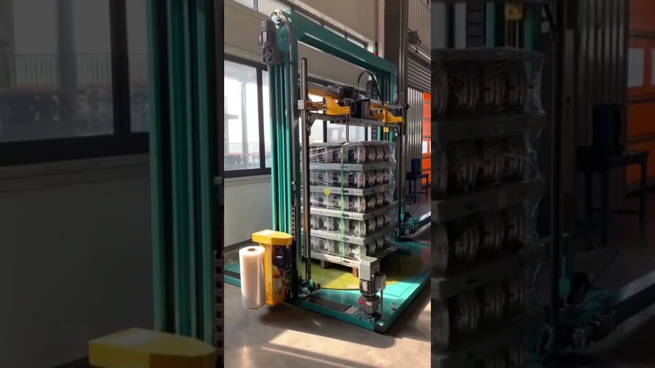 "Revolutionary 2-in-1 Pallet Wrapping and Strapping Solution for ...
