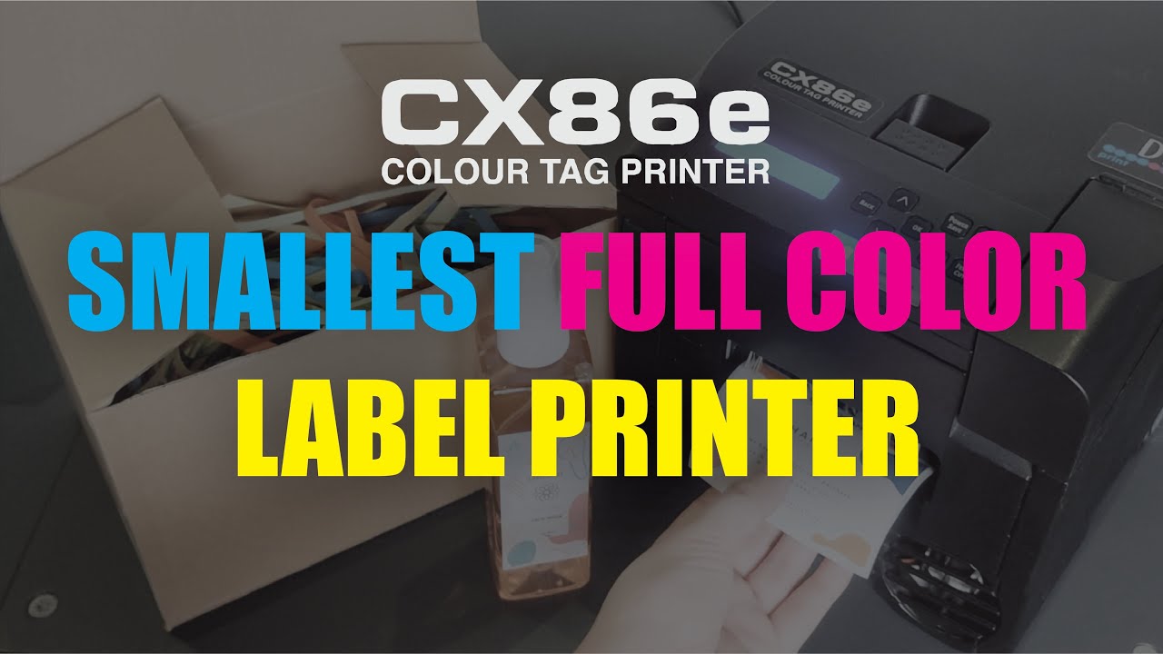 "Revolutionary Full Color Label Printer: Unprecedented Compactness and ...