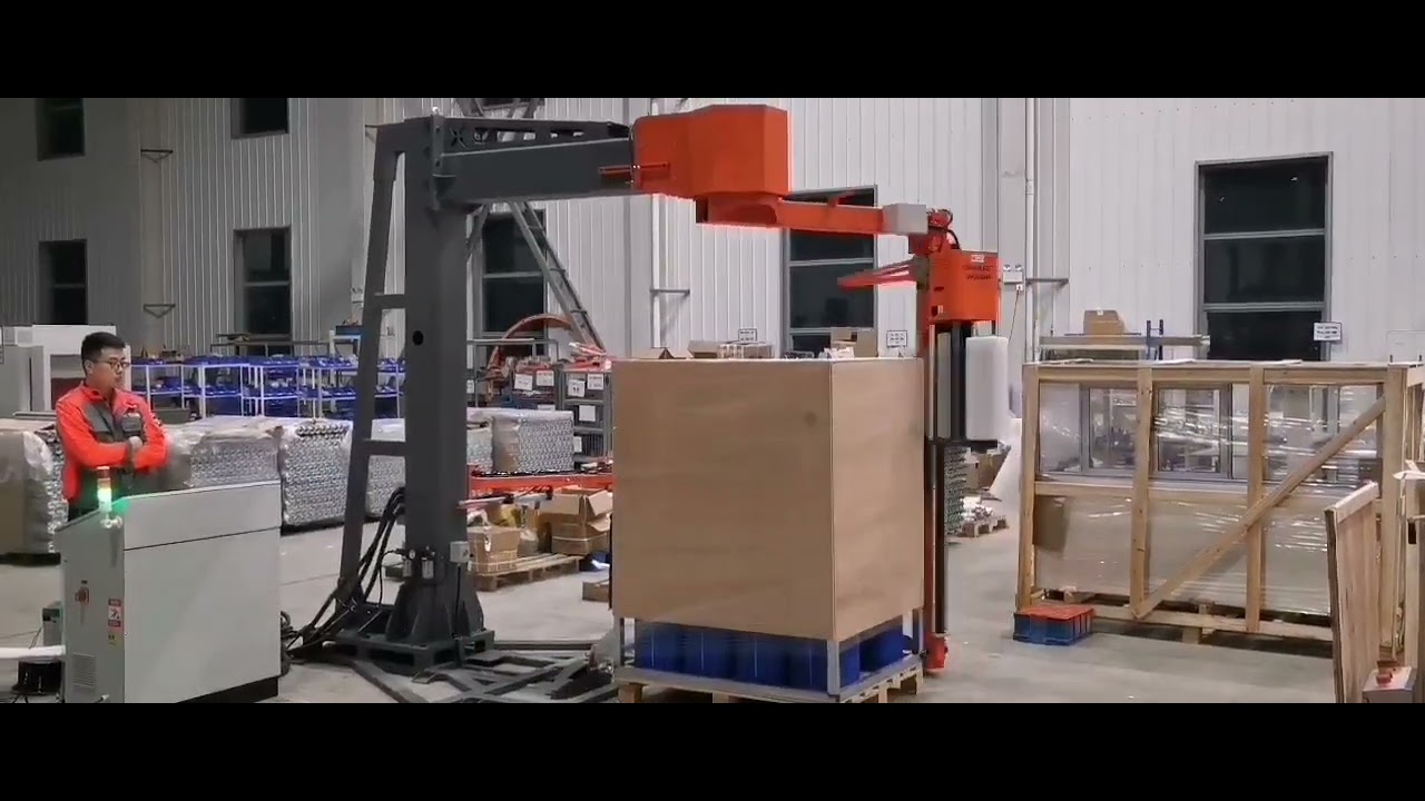 "Revolutionary Fully Automated Pallet Wrapper: Smart Wasp X1000amp ...