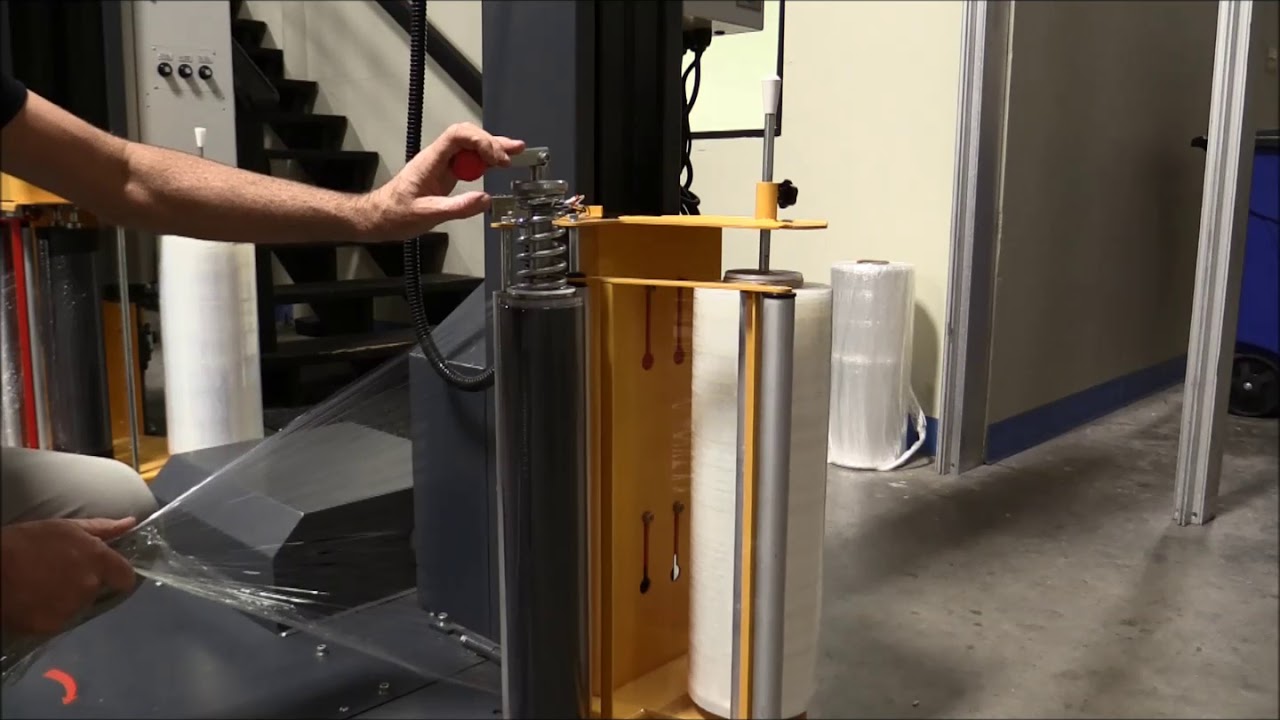 Revolutionary High-Speed Pallet Wrapper with Enhanced Tensioning System ...