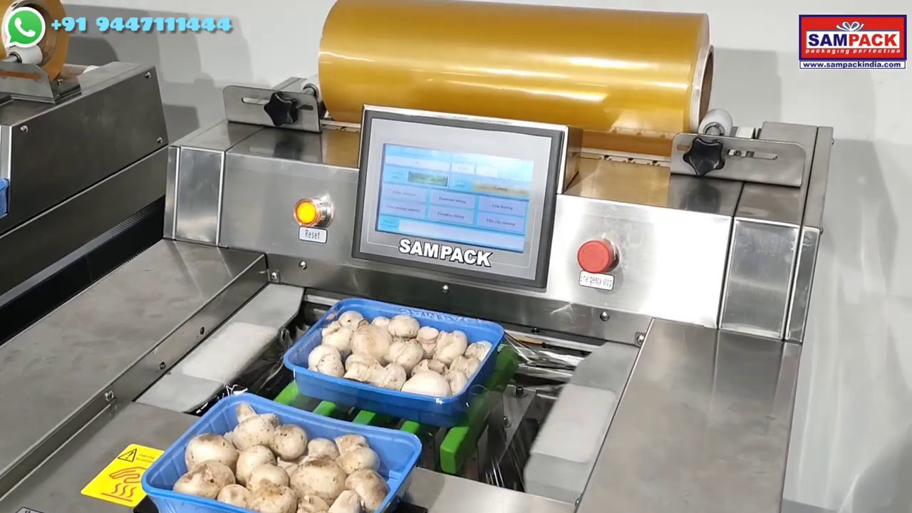 Revolutionary Mushroom Wrapping Machine for Supermarkets: Efficient ...