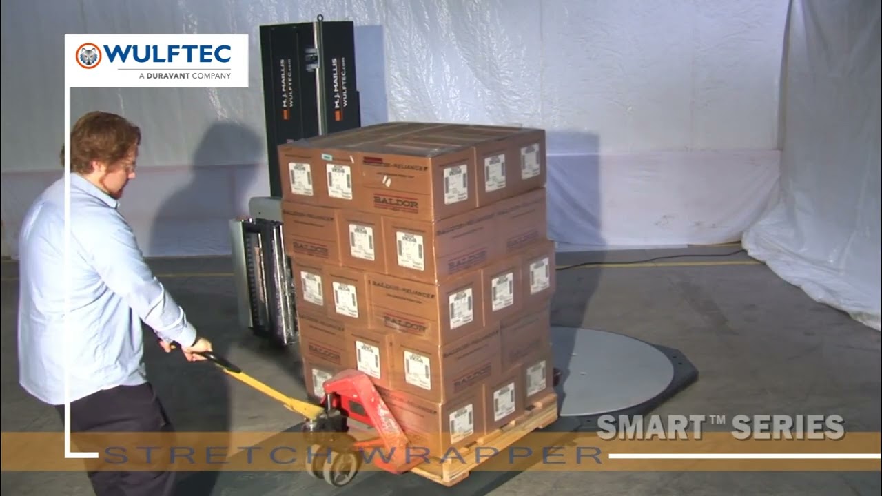 "Revolutionary Semi-Automatic Pallet Wrapping Machine: Boost Efficiency ...