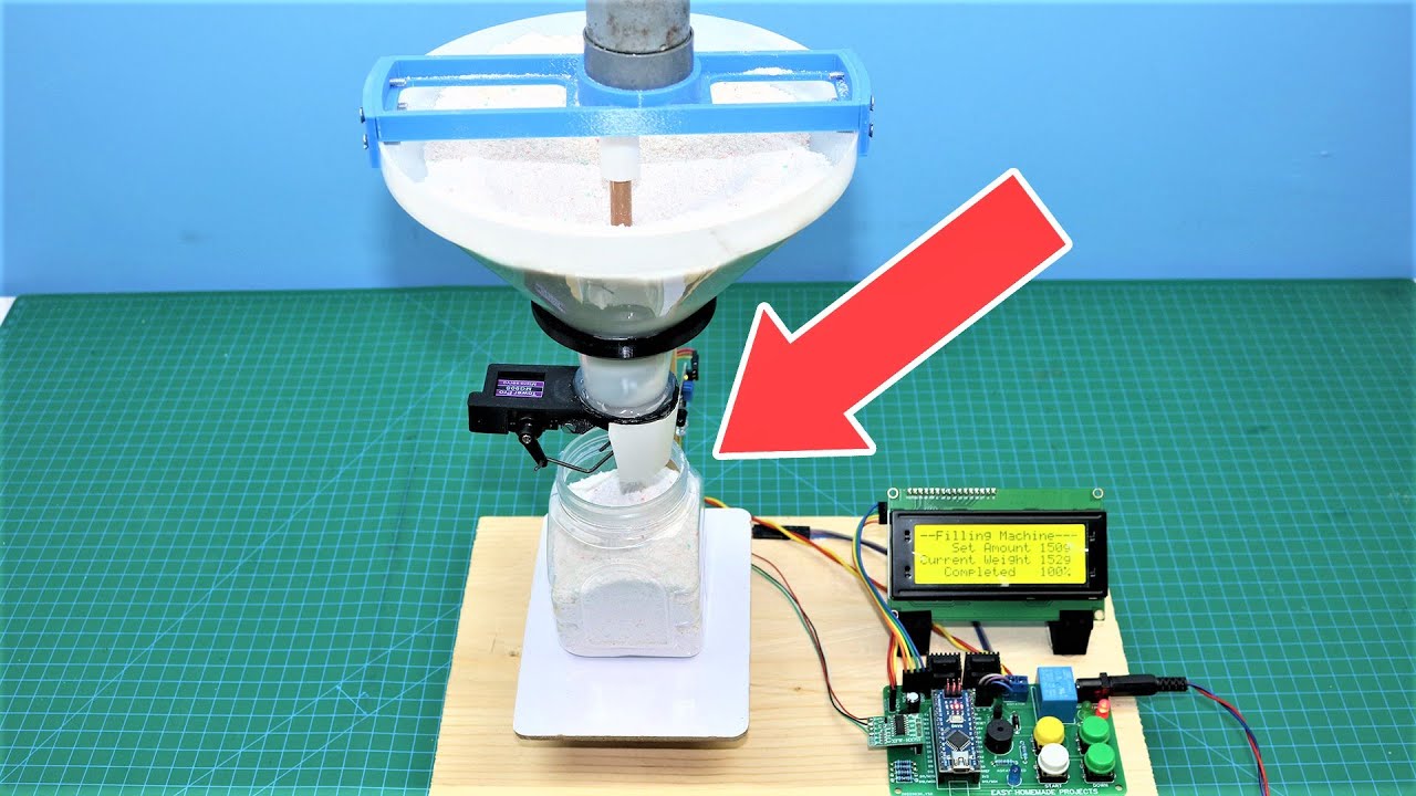 "Revolutionize DIY Powder Filling with Arduino-Powered Precision ...