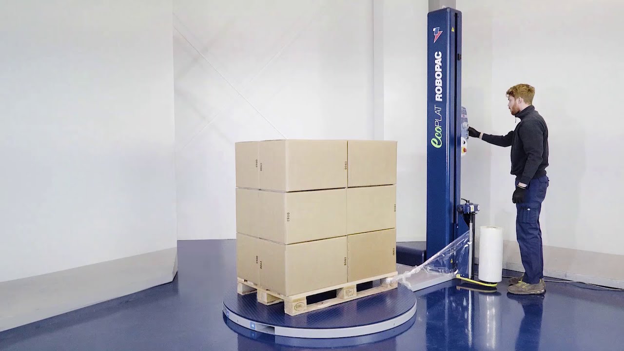 "Ultimate Efficiency: Revolutionizing Pallet Wrapping with the Next-Gen ...