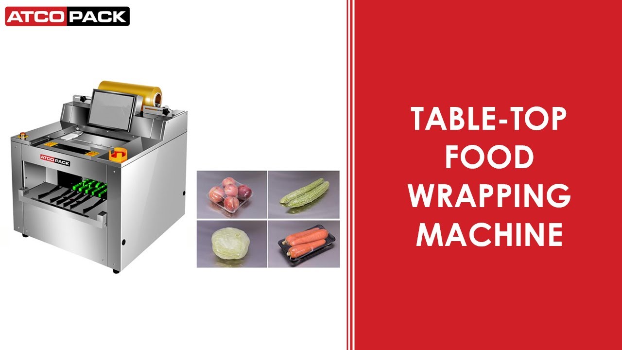 Unique Food Tray Wrapping Solution: Efficient and Innovative Table Top ...