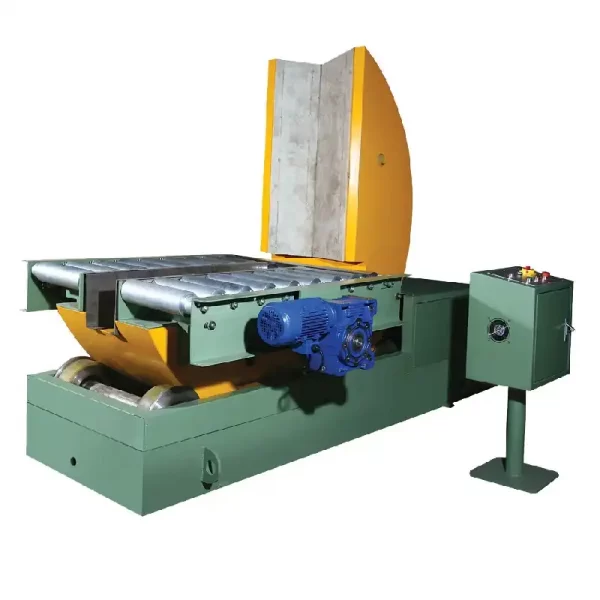 Conveyor-Based Flipper System – orbital stretch wrapper