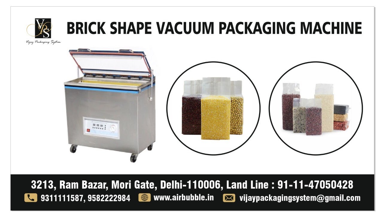 Vibrating Vacuum Sealer for Dry Fruits & Granules - orbital stretch wrapper