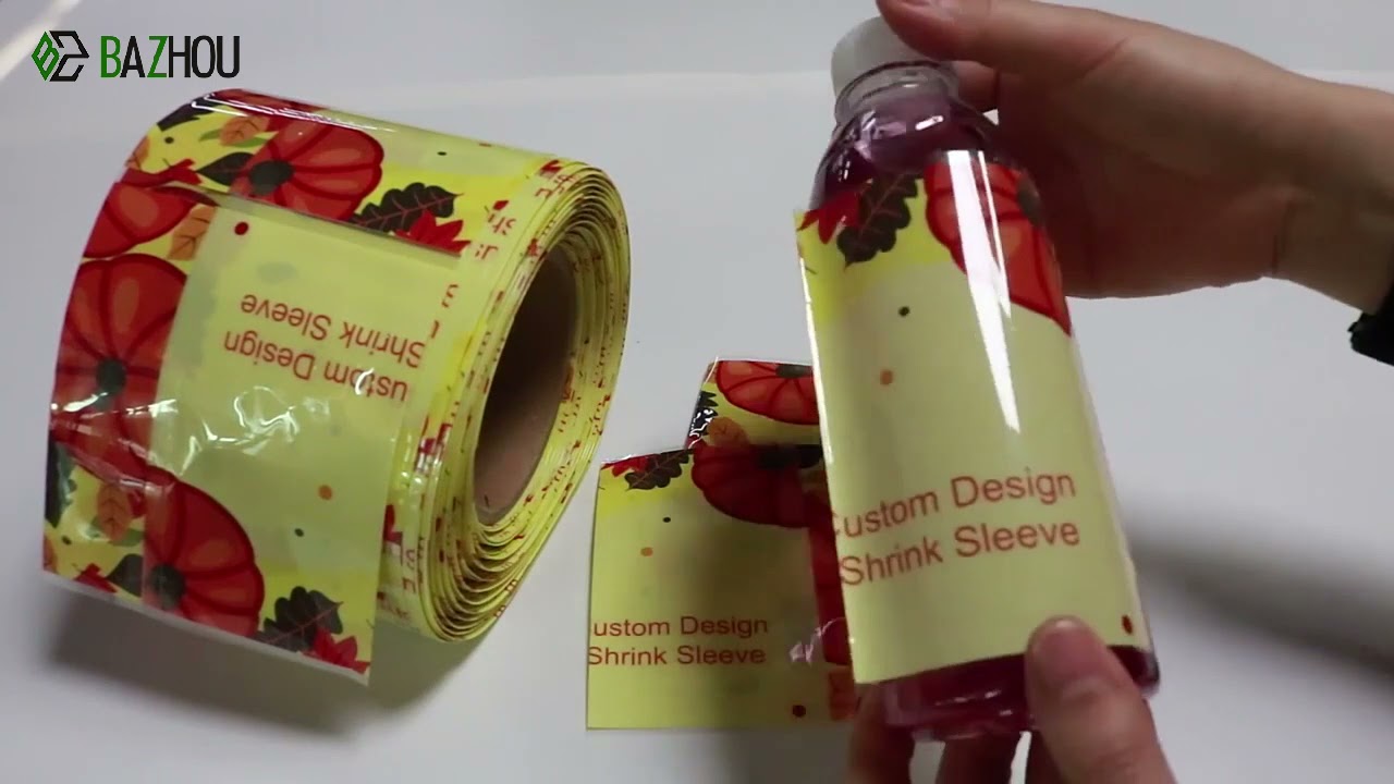 "Innovative Custom Beverage Shrink Sleeve Labeling with PVC & PET ...