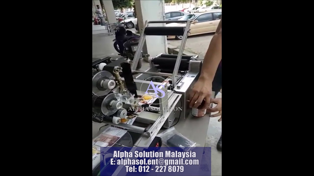 "Innovative Labeling Solution: Enhanced Semi-Auto Machine with Built-In ...