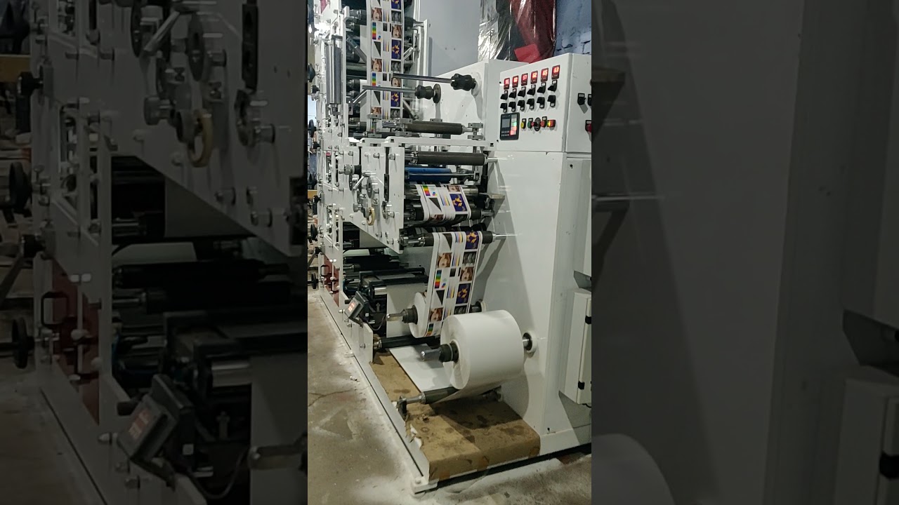 Revolutionary Flexo Printing Machine for Unmatched Sticker Label ...