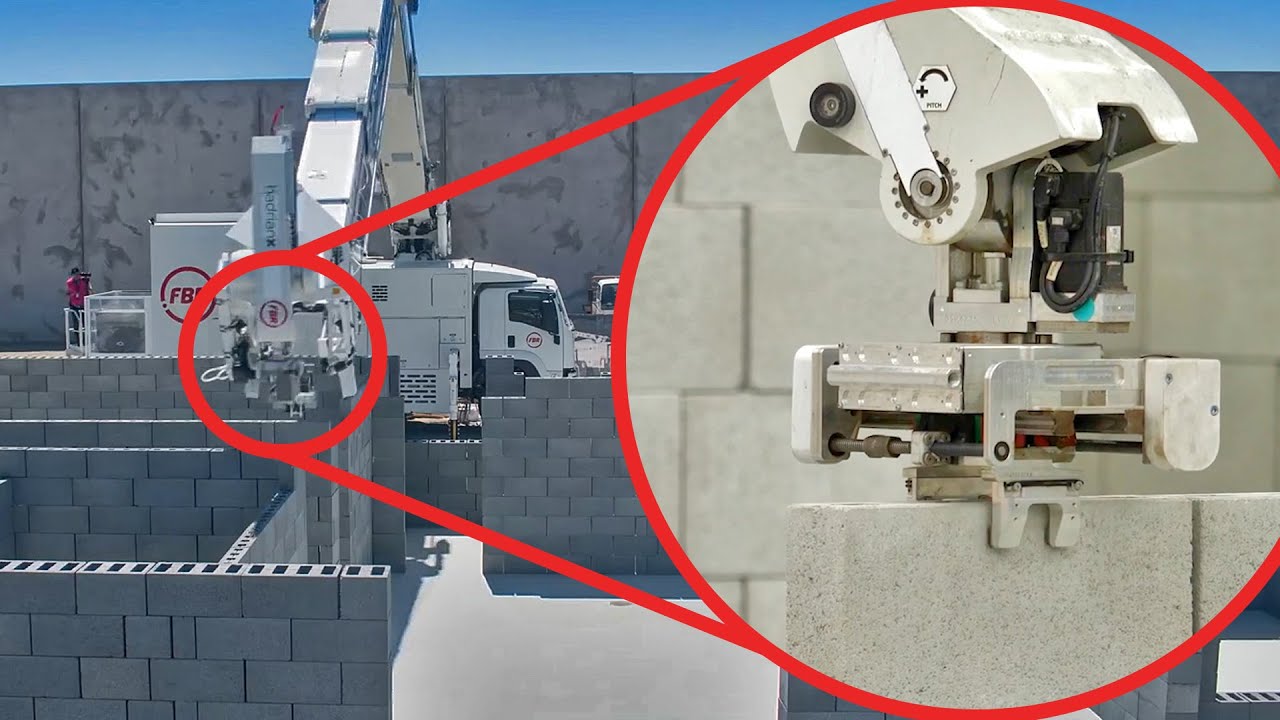 "Revolutionary Robotic Bricklayer: Building 100-300 Homes Annually ...