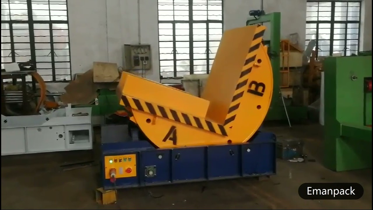 Coil Tipper: Simplified Steel Coil Handling Equipment - orbital stretch ...
