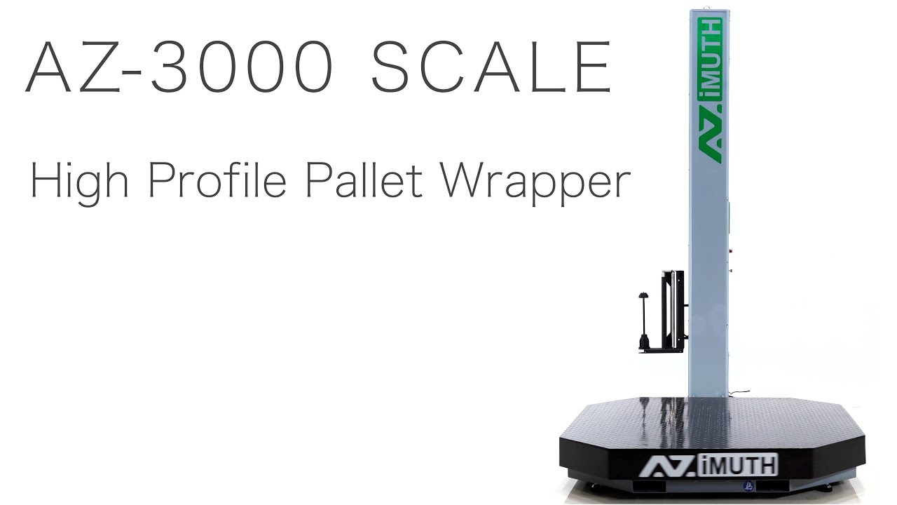 High Profile Pallet Wrapper with Integrated Scale - orbital stretch wrapper