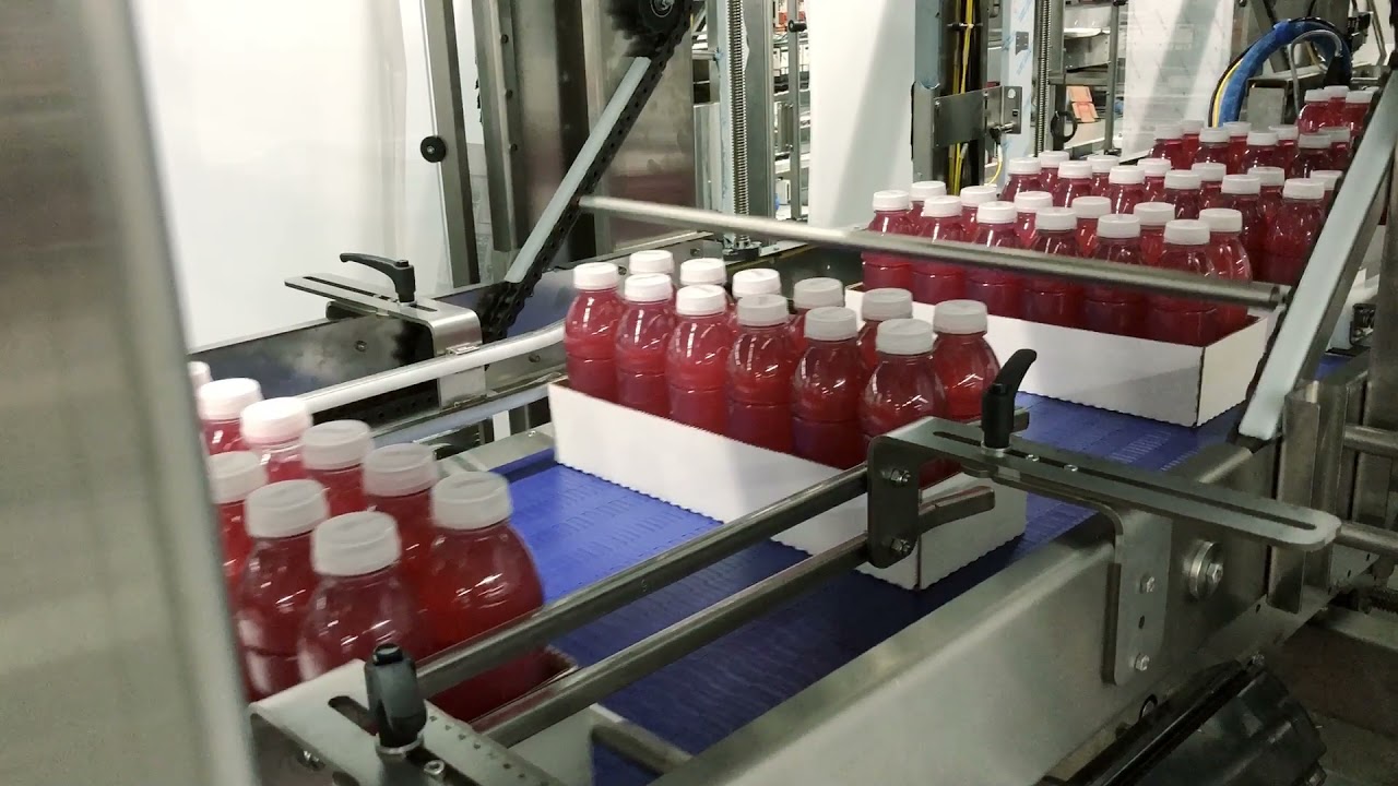 Pallet Load Beverage Tray Shrink Wrap Machine - orbital stretch wrapper