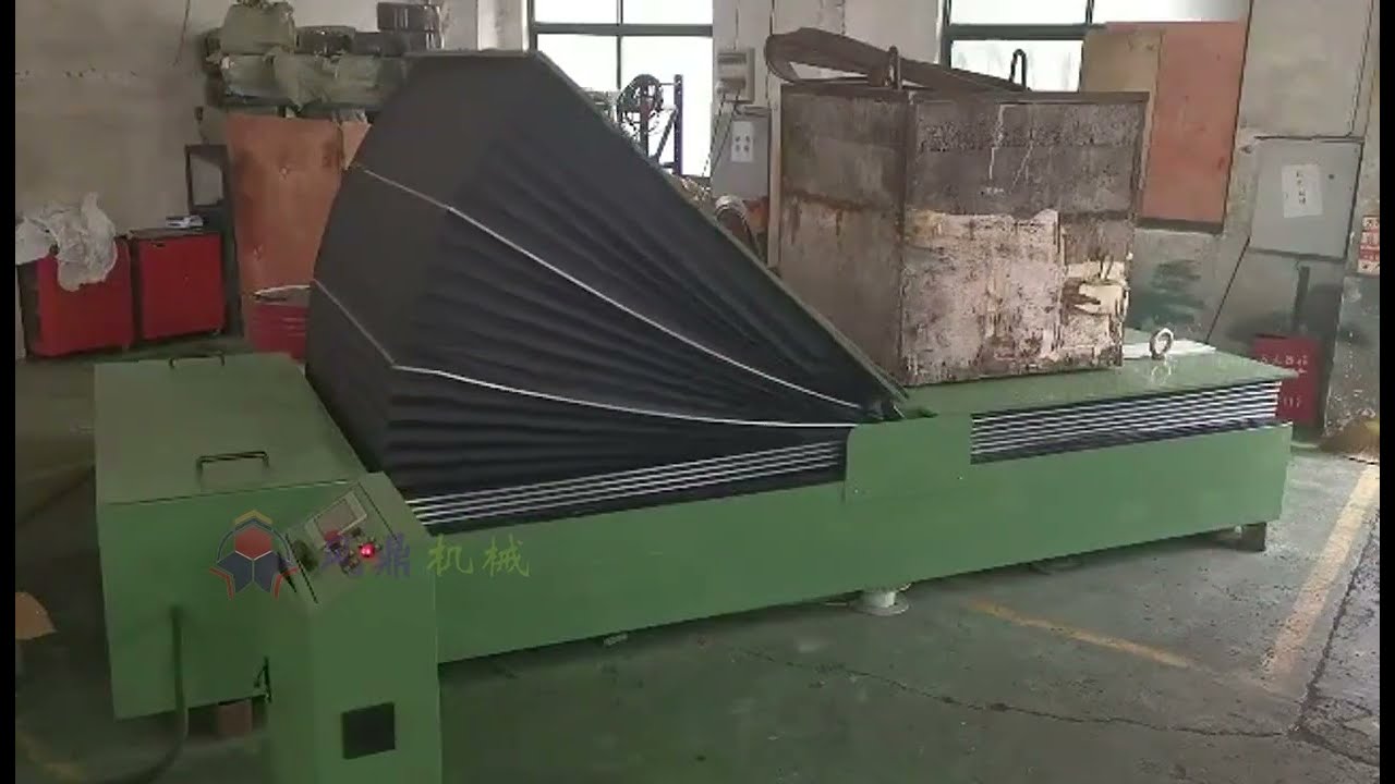 Rotating Device for Mould Upending with Attached Curtain - orbital ...
